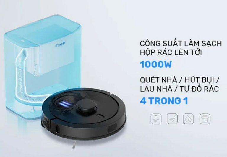 Robot hút bụi lau nhà Liectroux G7